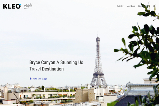 Kleo Homepage – My Blog